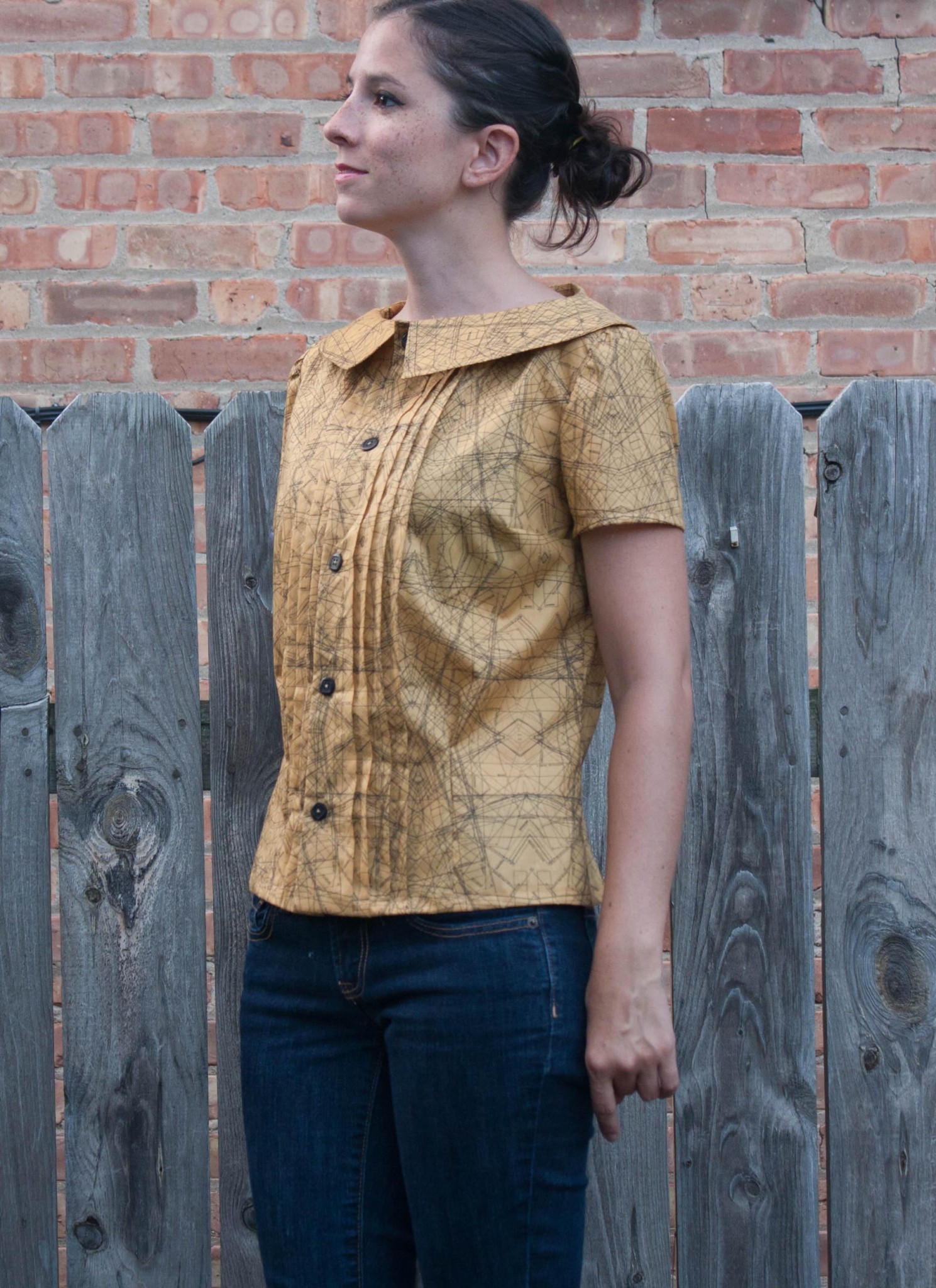 The Sassy Librarian Blouse - Sew Sweetness