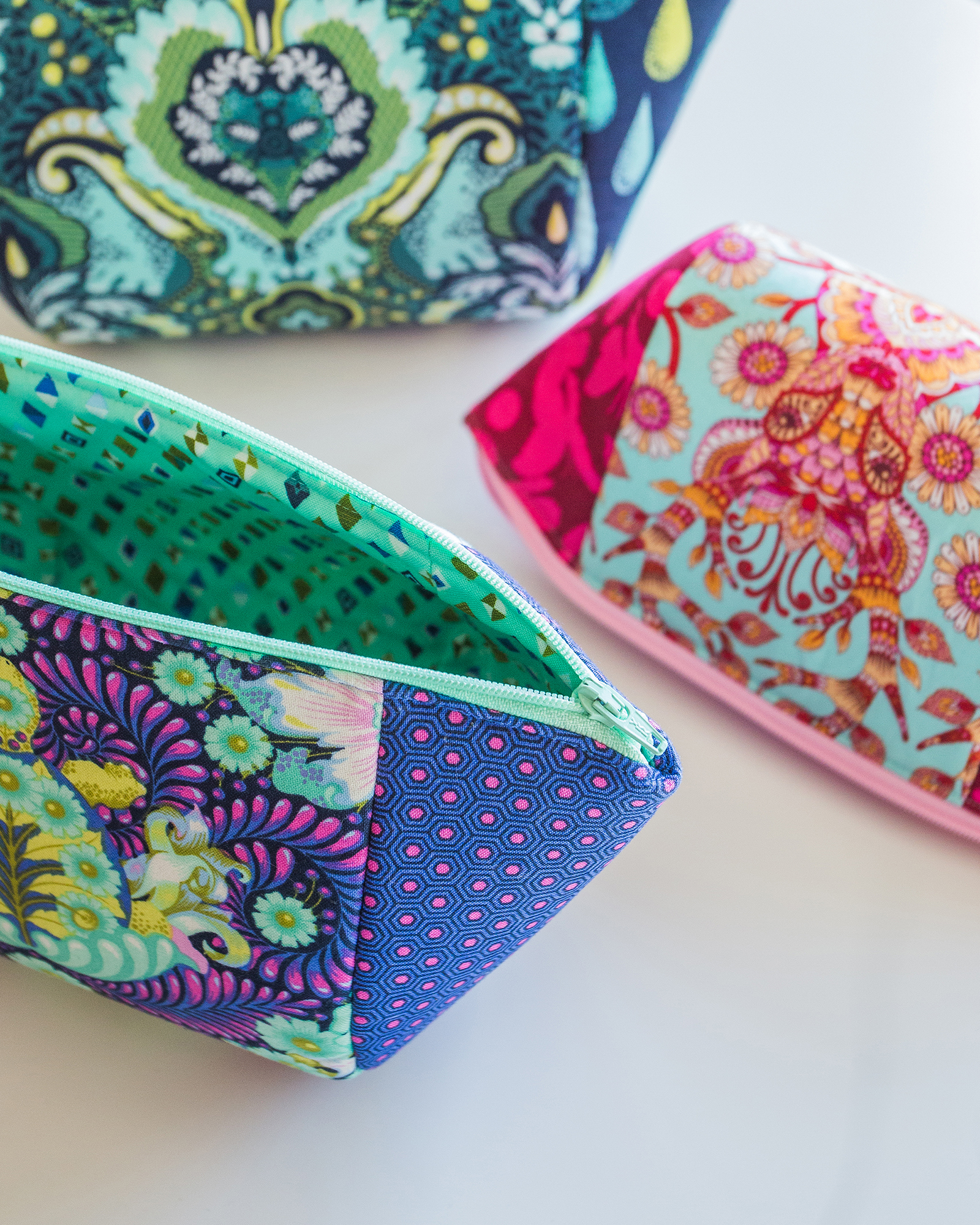 Minkins - Cotton Candy Pouches - Sew Sweetness