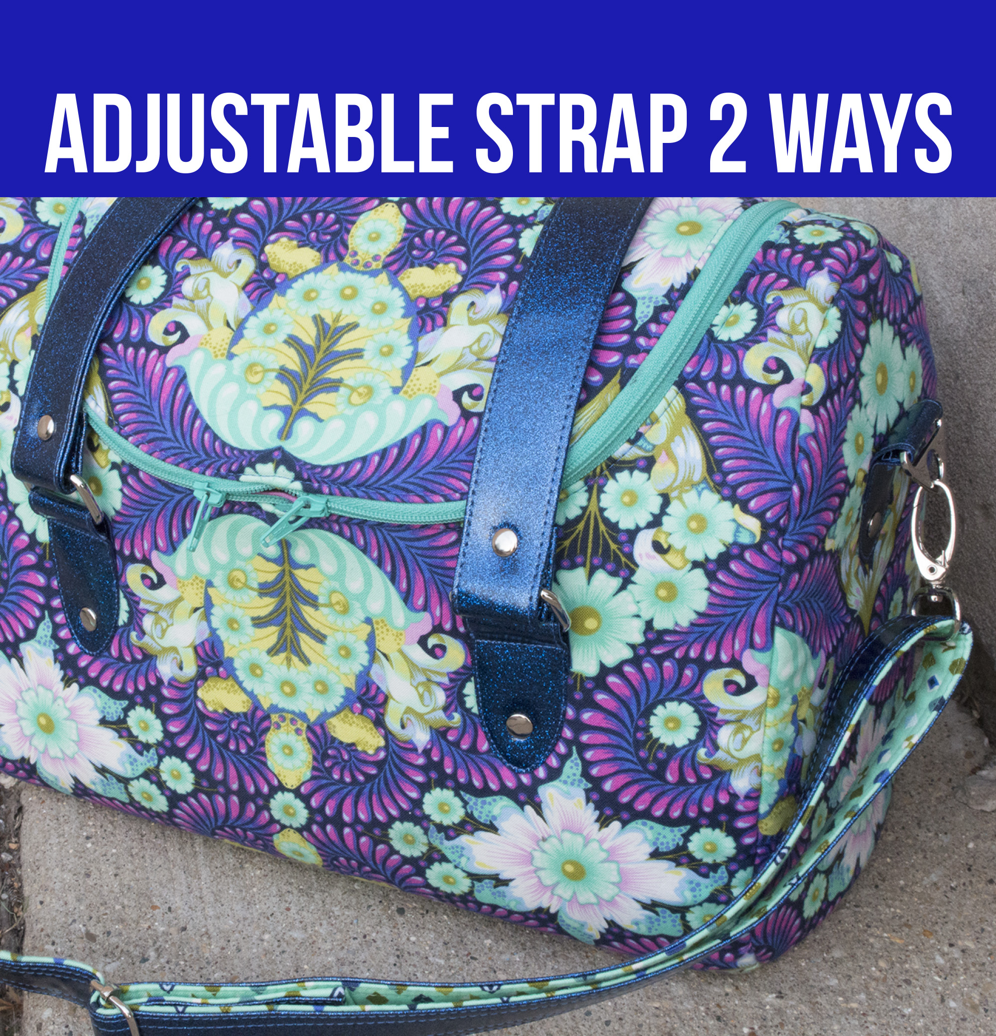 Tutorial: Adjustable Strap with Swivel Clip - Sew Sweetness