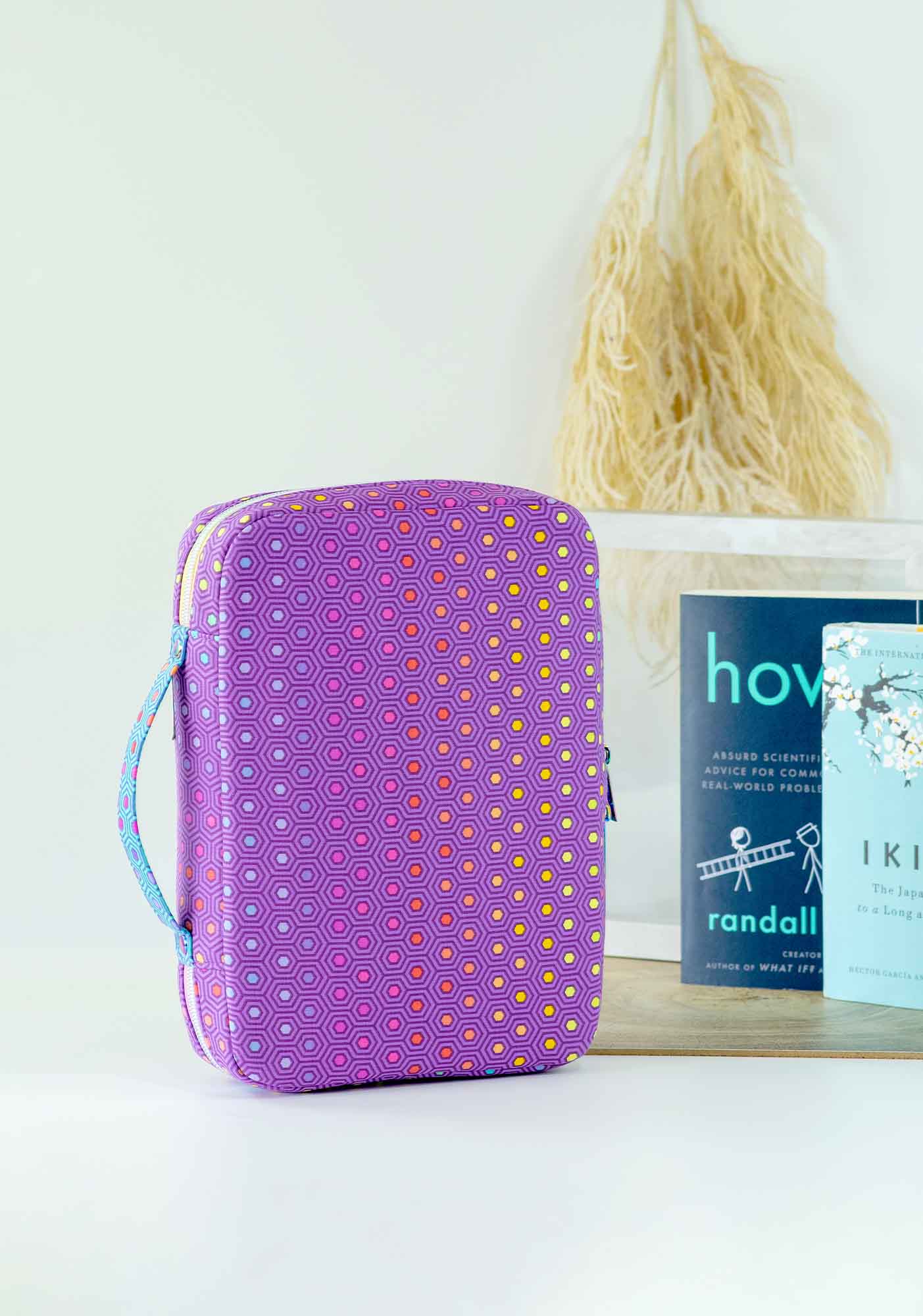 Minikins Goldenrod Book Cover - Sew Sweetness